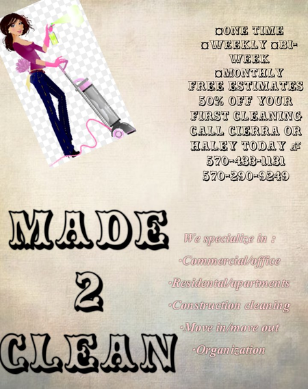 Made 2 Clean - Care.com Scranton, PA House Cleaning Service