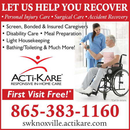 Acti-Kare Responsive In-Home Care - Care.com Knoxville, TN Home Care Agency