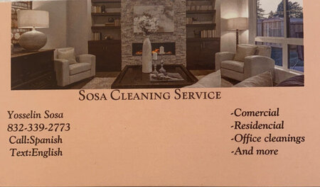 Sosa Cleaning Services - Care.com Houston, TX House Cleaning Service