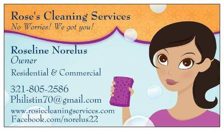 Rose's Cleaning Services - Care.com Orlando, FL House Cleaning Service