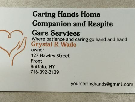 Caring Hands Home Companion and Respite Care Services - Care.com ...