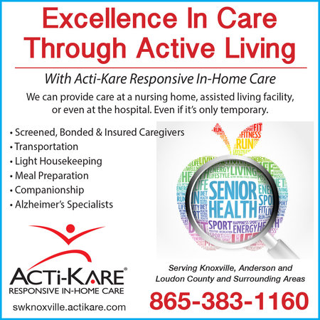 Acti-Kare Responsive In-Home Care - Care.com Knoxville, TN Home Care Agency
