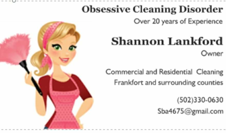 Obsessive Cleaning Disorder LLC - Care.com Frankfort, KY House Cleaning ...